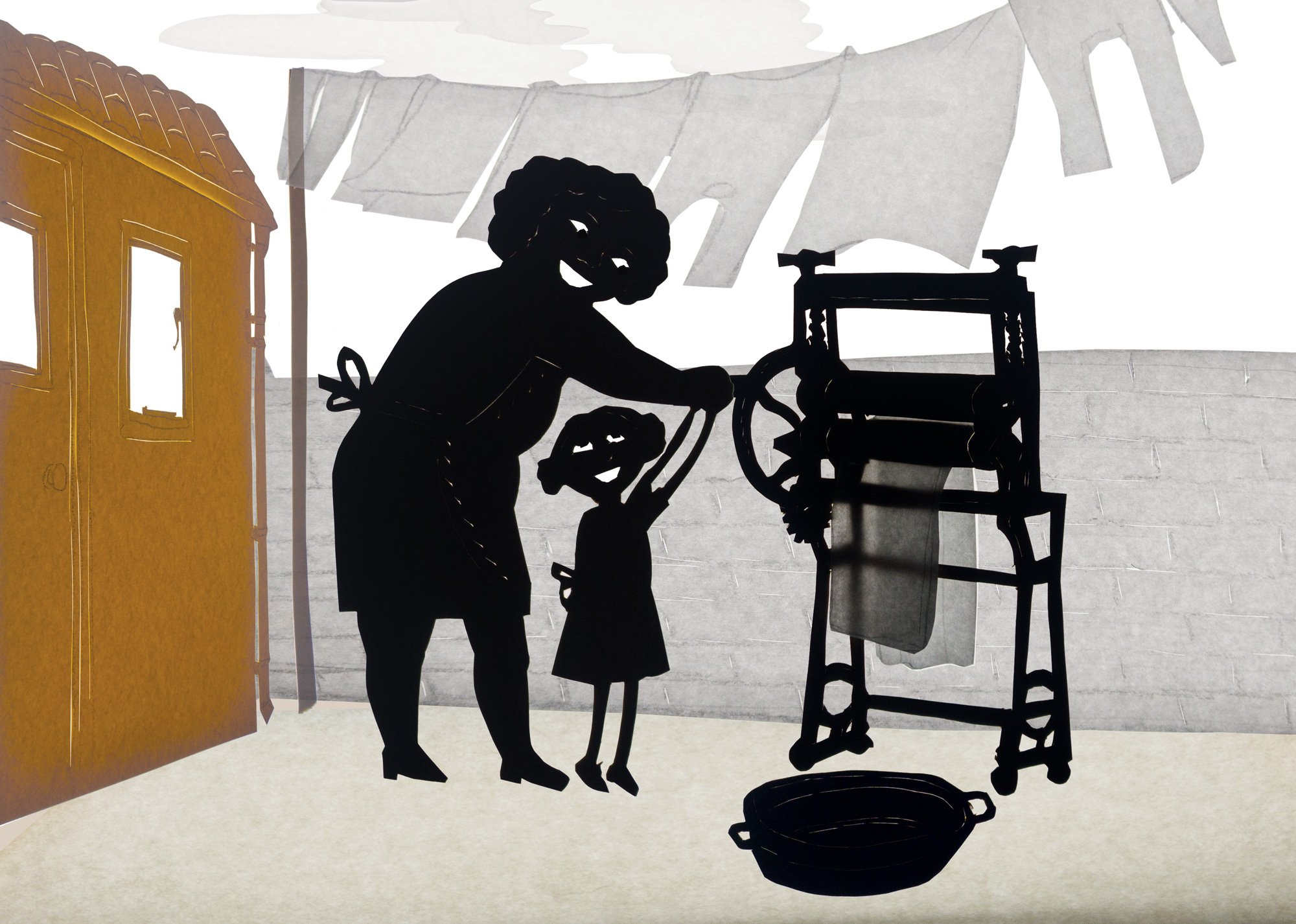 My Granny and the Mangle - Anyone Remember the Wash House